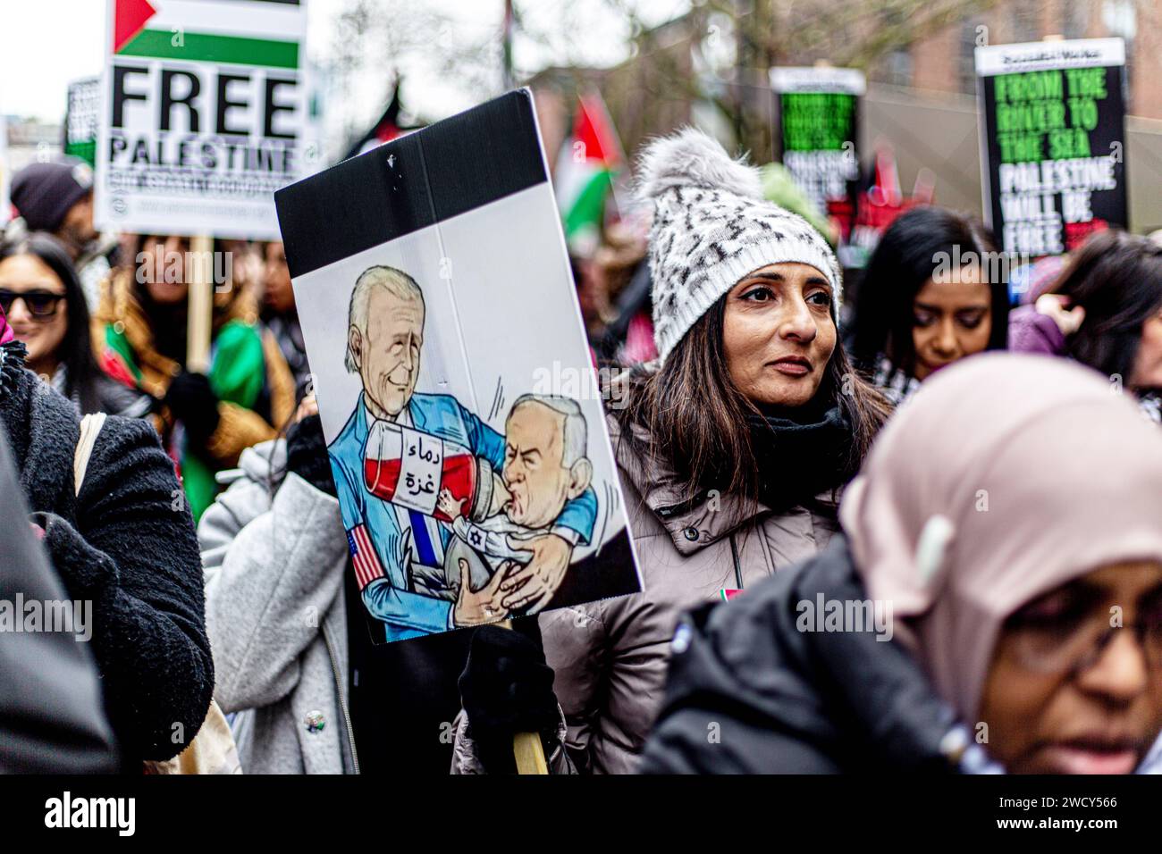 A global day of protests drew thousands of people including Children ...