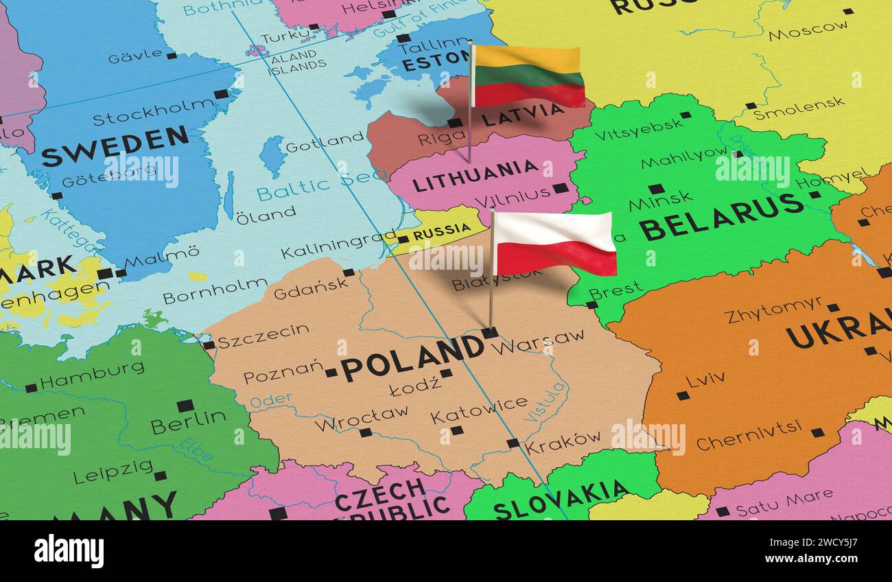 Lithuania poland border hi-res stock photography and images - Alamy