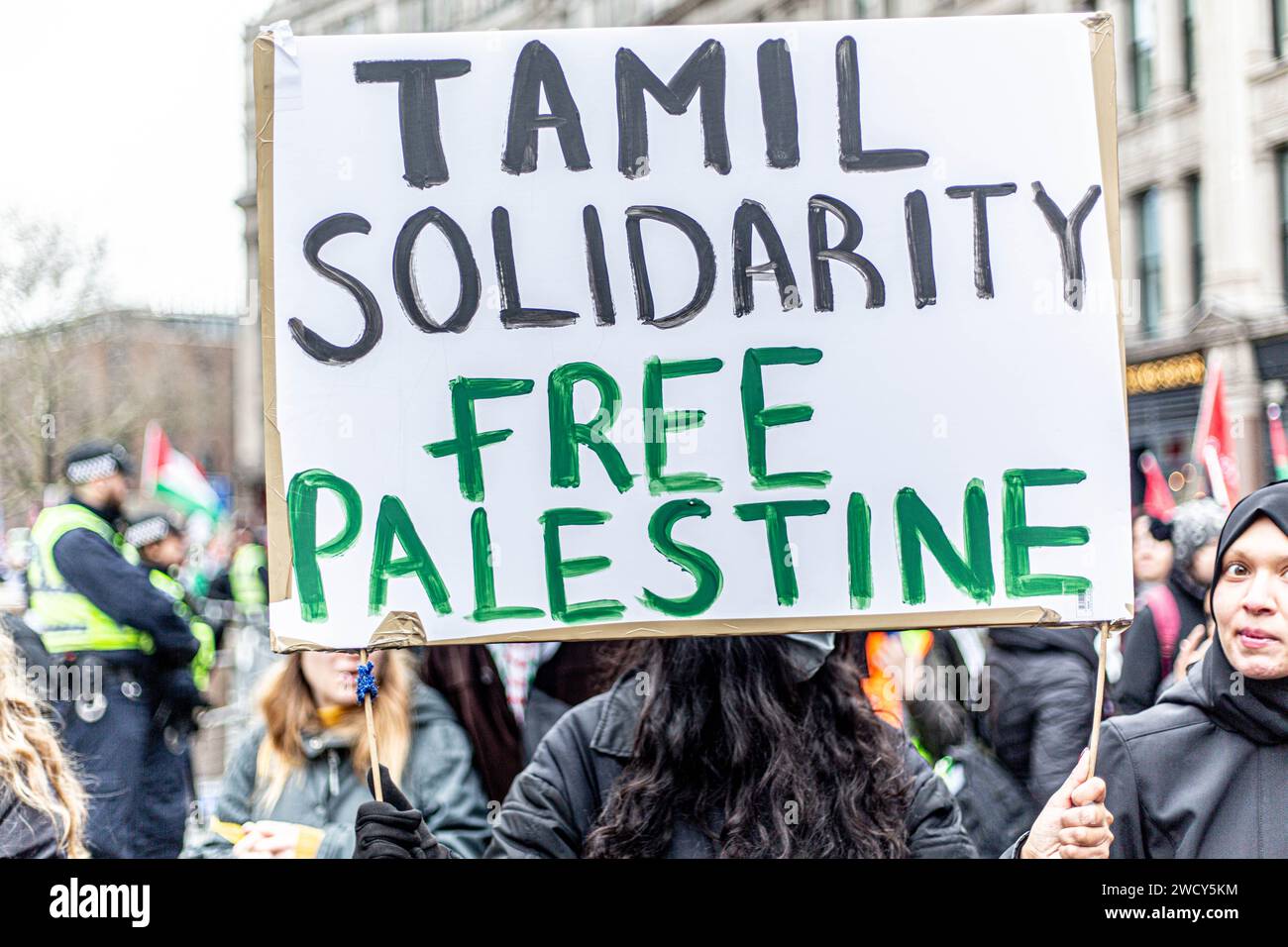 A global day of protests drew thousands of people including Children ...