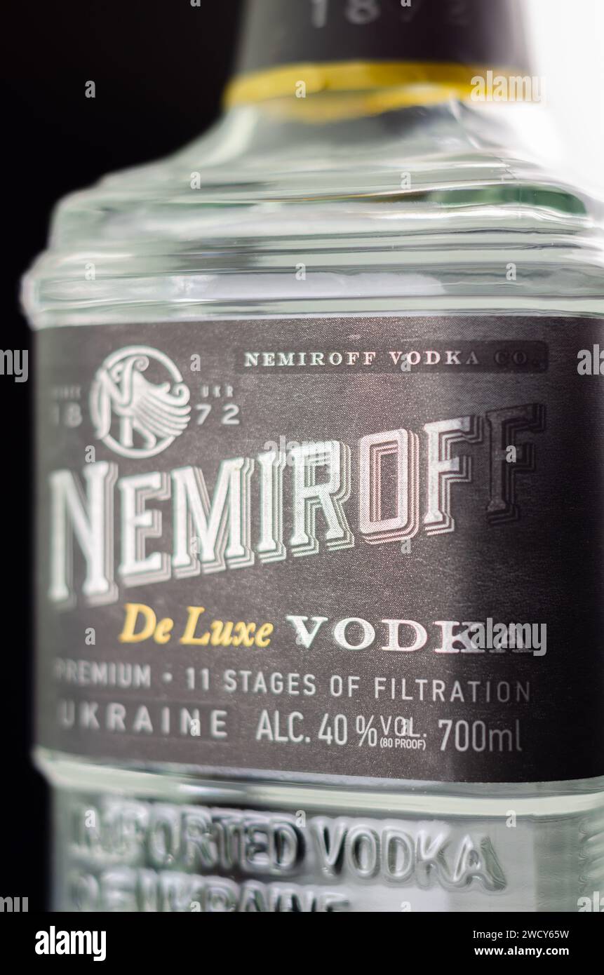 Nemiroff de luxe logo hi-res stock photography and images - Alamy