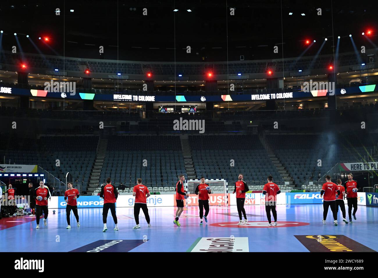 Cologne, Germany. 17th Jan, 2024. Handball: European Championship ...