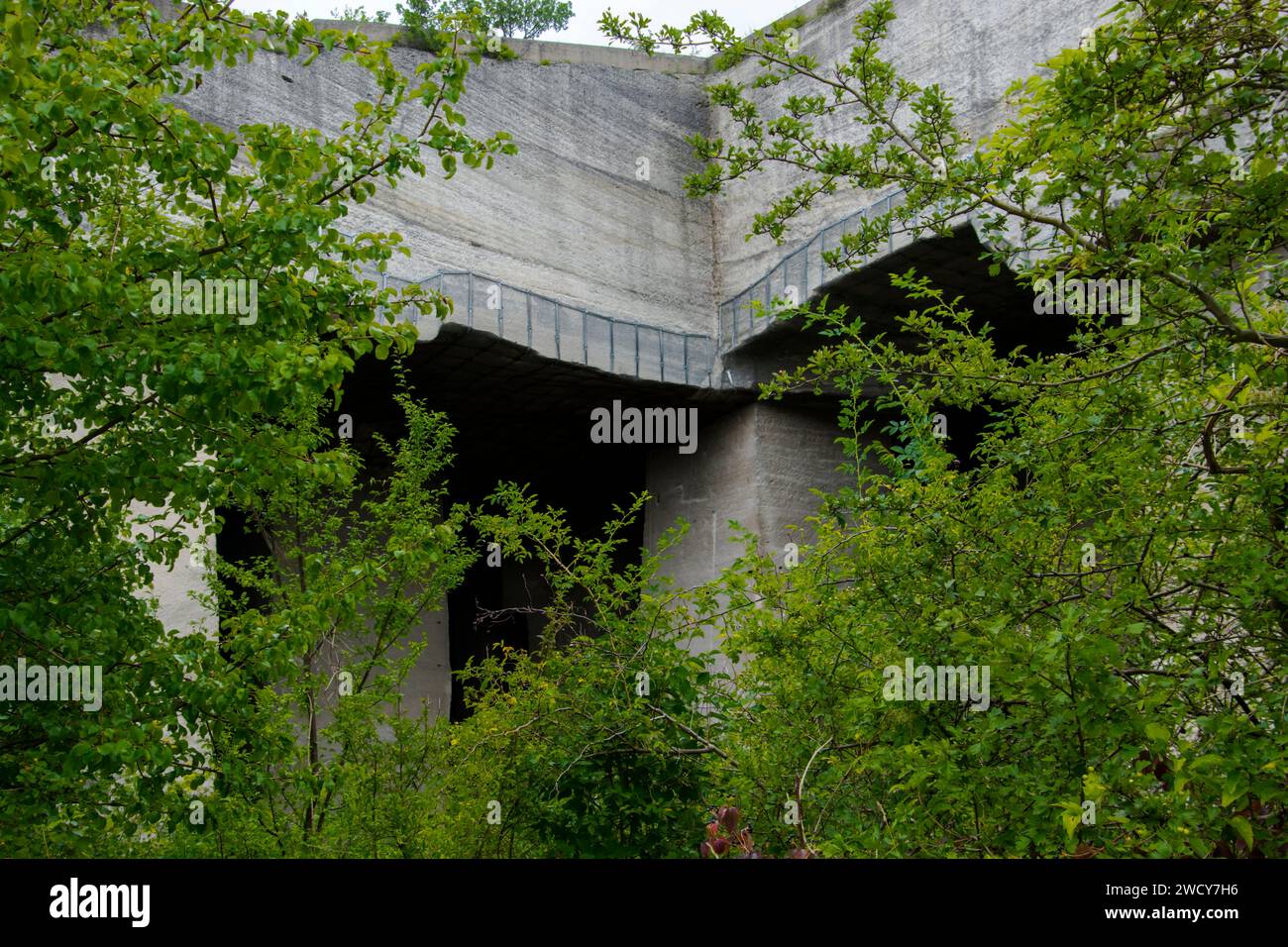 Landscape of the Fertorakos Quarry and Cave Theater Theme Park in ...