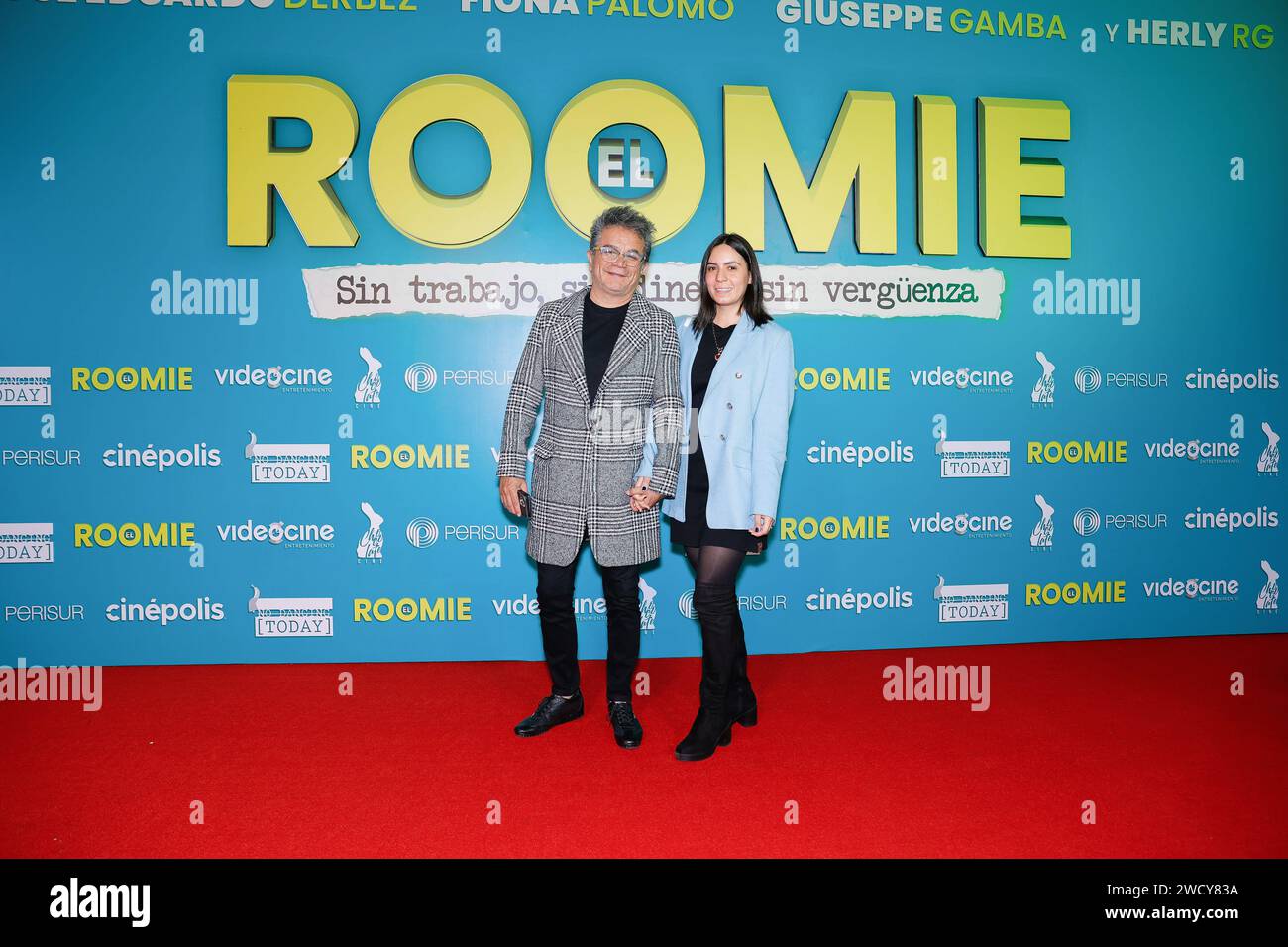 The Roomie Film Premiere January 16, 2024, Mexico City, Mexico: Freddy ...