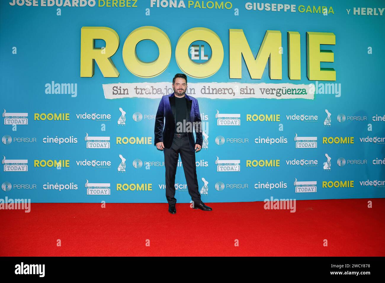 The Roomie Film Premiere January 16, 2024, Mexico City, Mexico: Jose ...