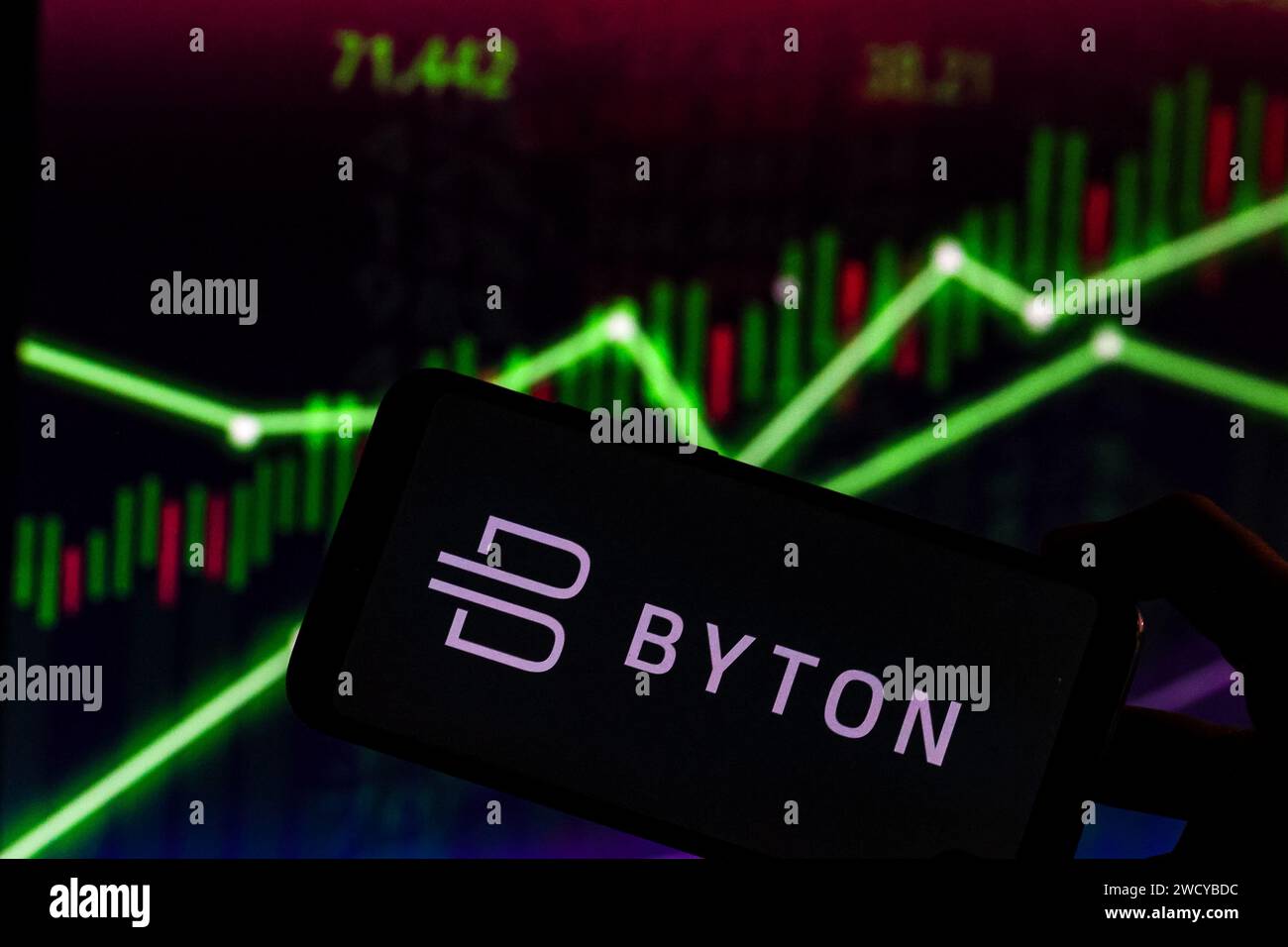 Byton logo hi-res stock photography and images - Alamy