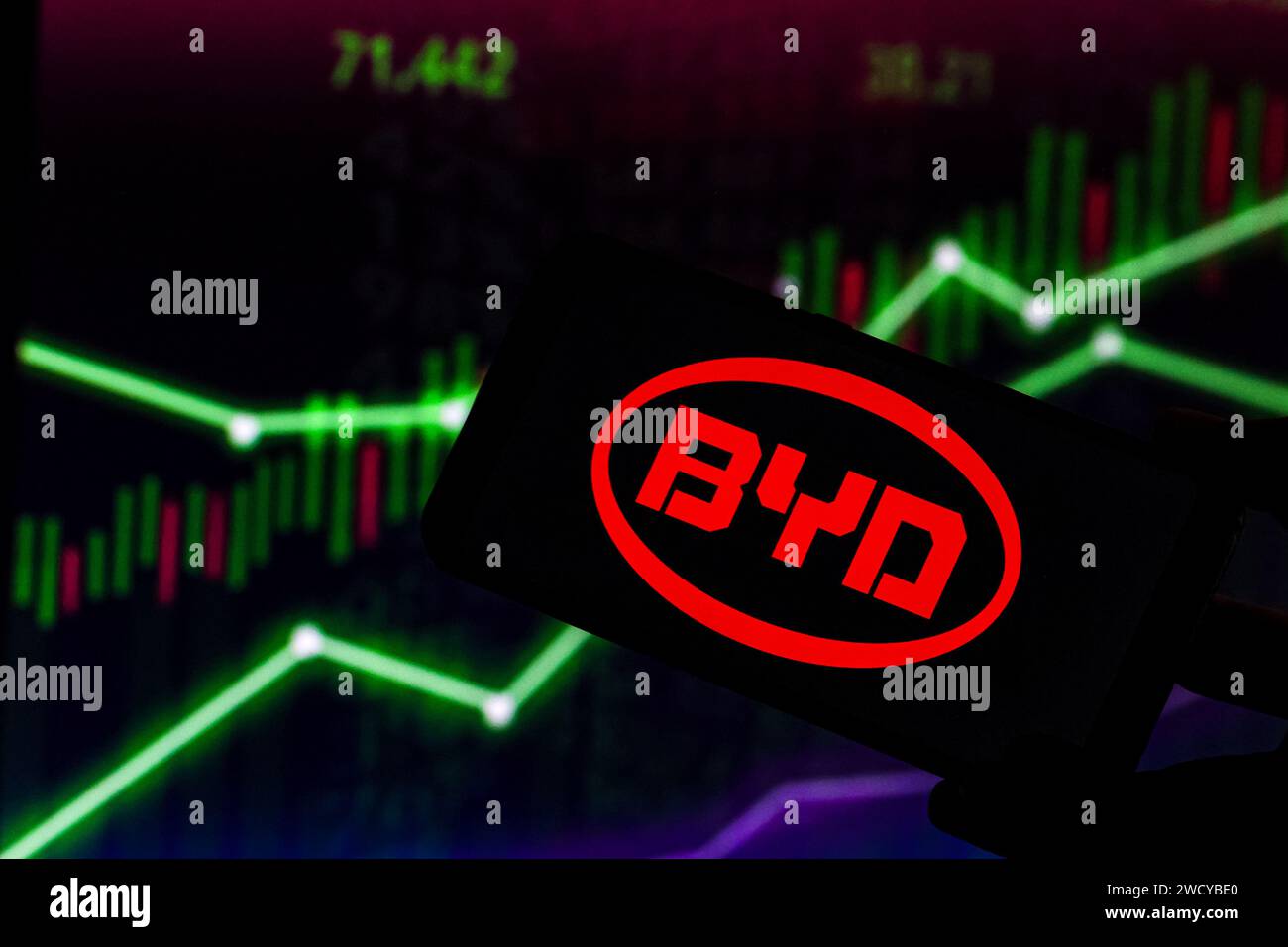 Byd car and logo hi-res stock photography and images - Alamy