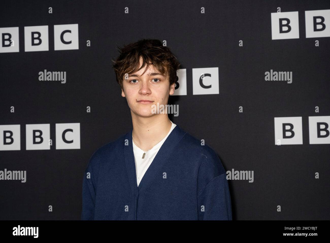 London, UK. 17 January 2024. Jude Collie at a cast photocall at the ...