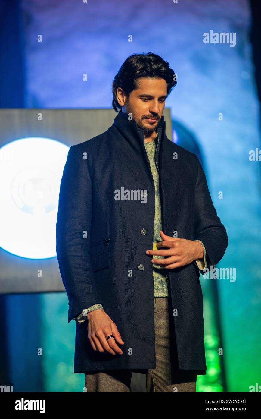 New Delhi, India. 17th Jan, 2024. Indian actor Sidharth Malhotra ...