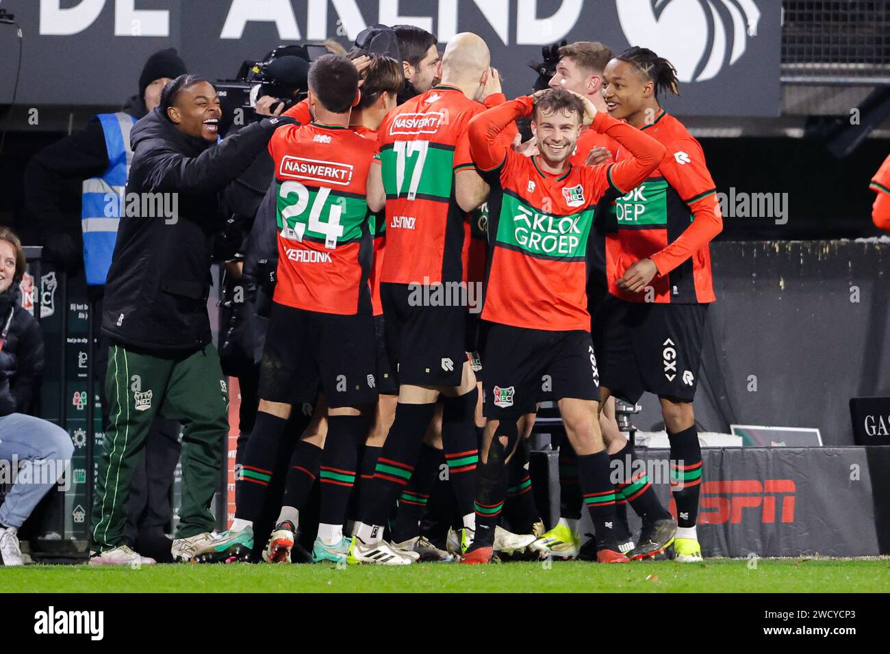 Nijmegen, Netherlands. 17th Jan, 2024. NIJMEGEN, NETHERLANDS - JANUARY ...