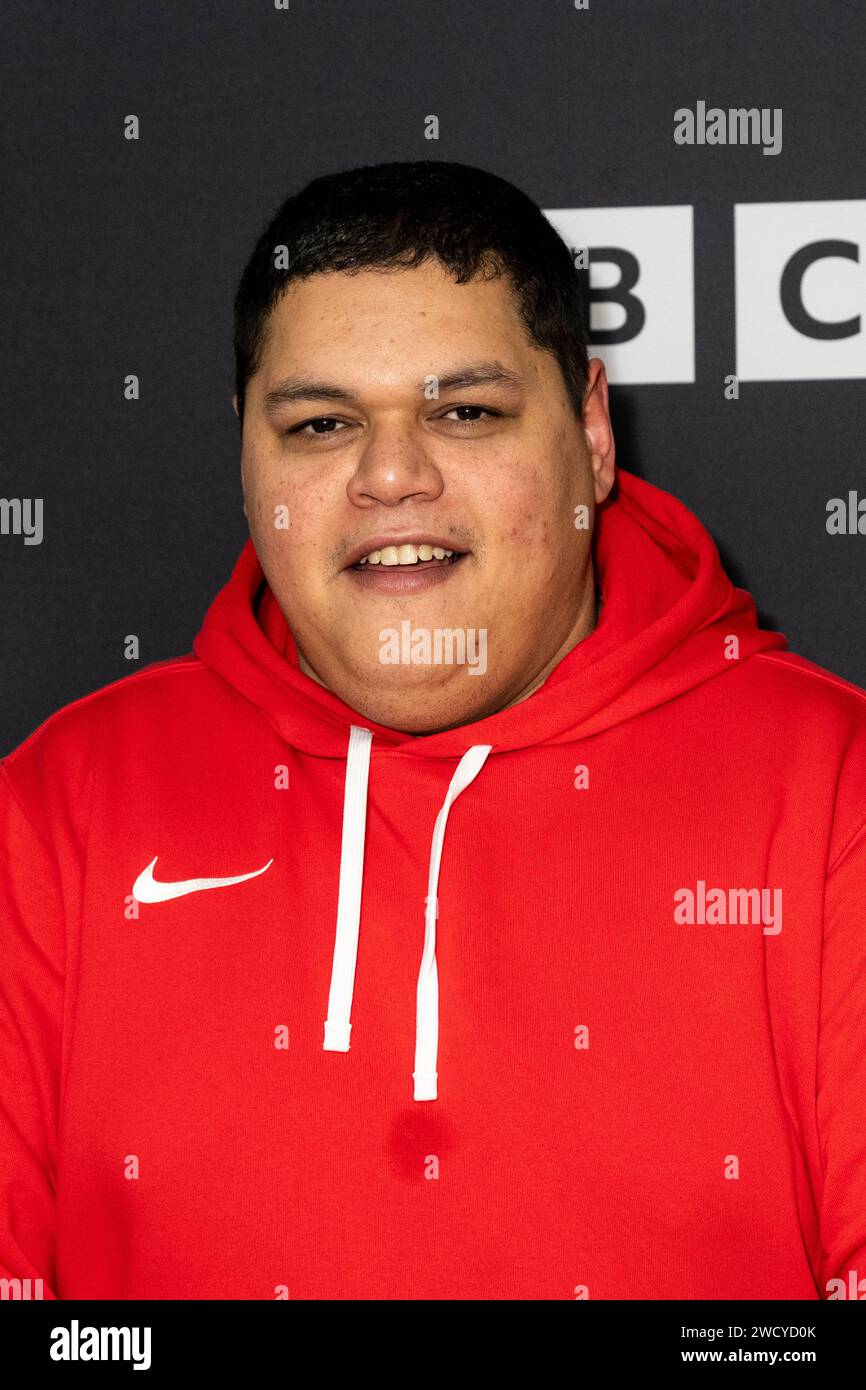 London, UK. 17 January 2024. Ed Kear at a cast photocall at the Curzon Bloomsbury for the launch ...