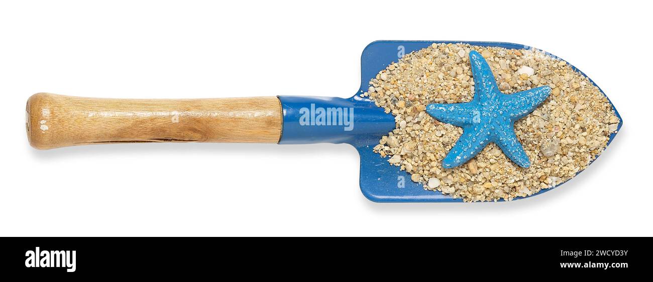 Sand spade Cut Out Stock Images & Pictures - Alamy