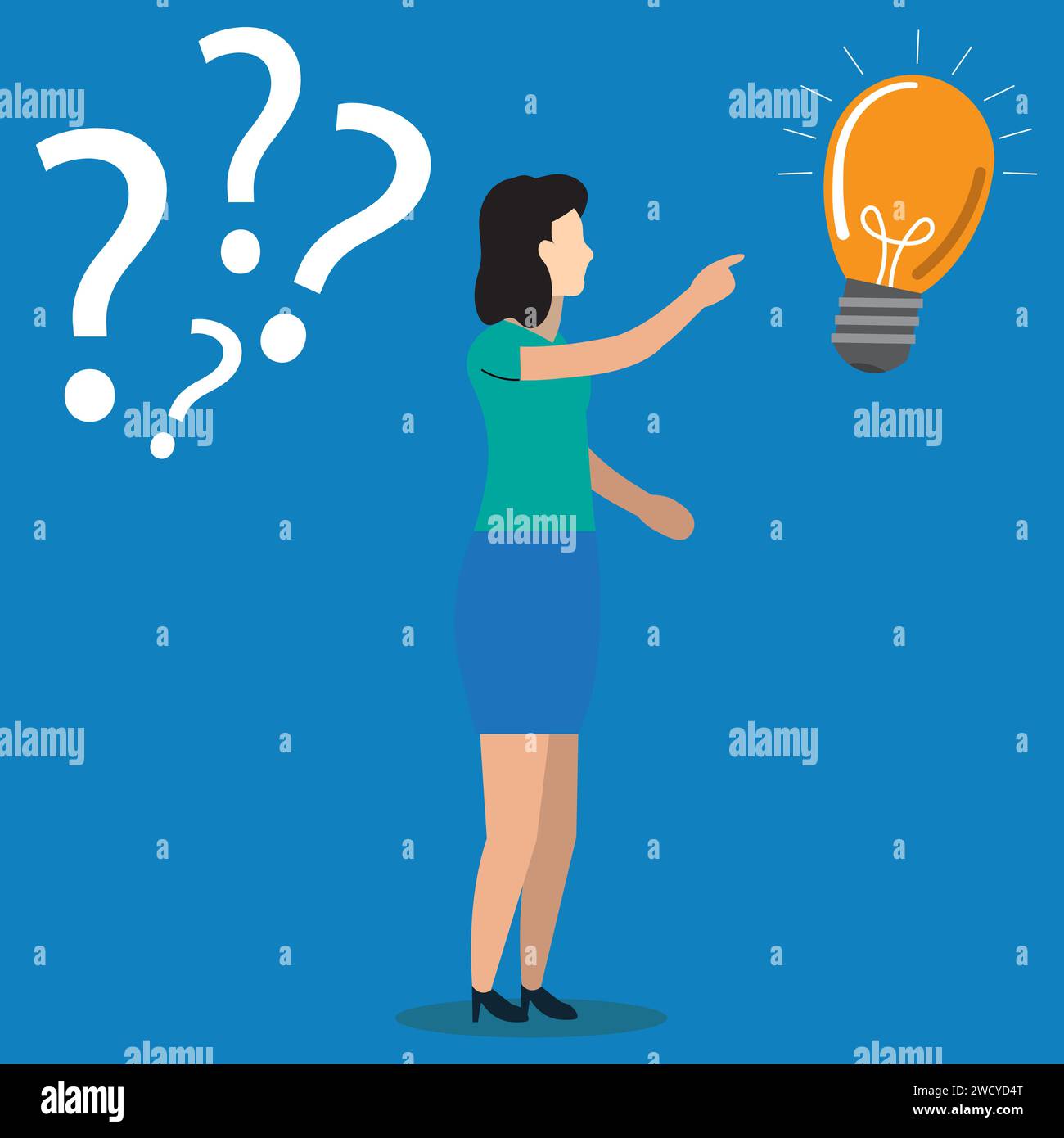 Comic question mark Stock Vector Images - Alamy