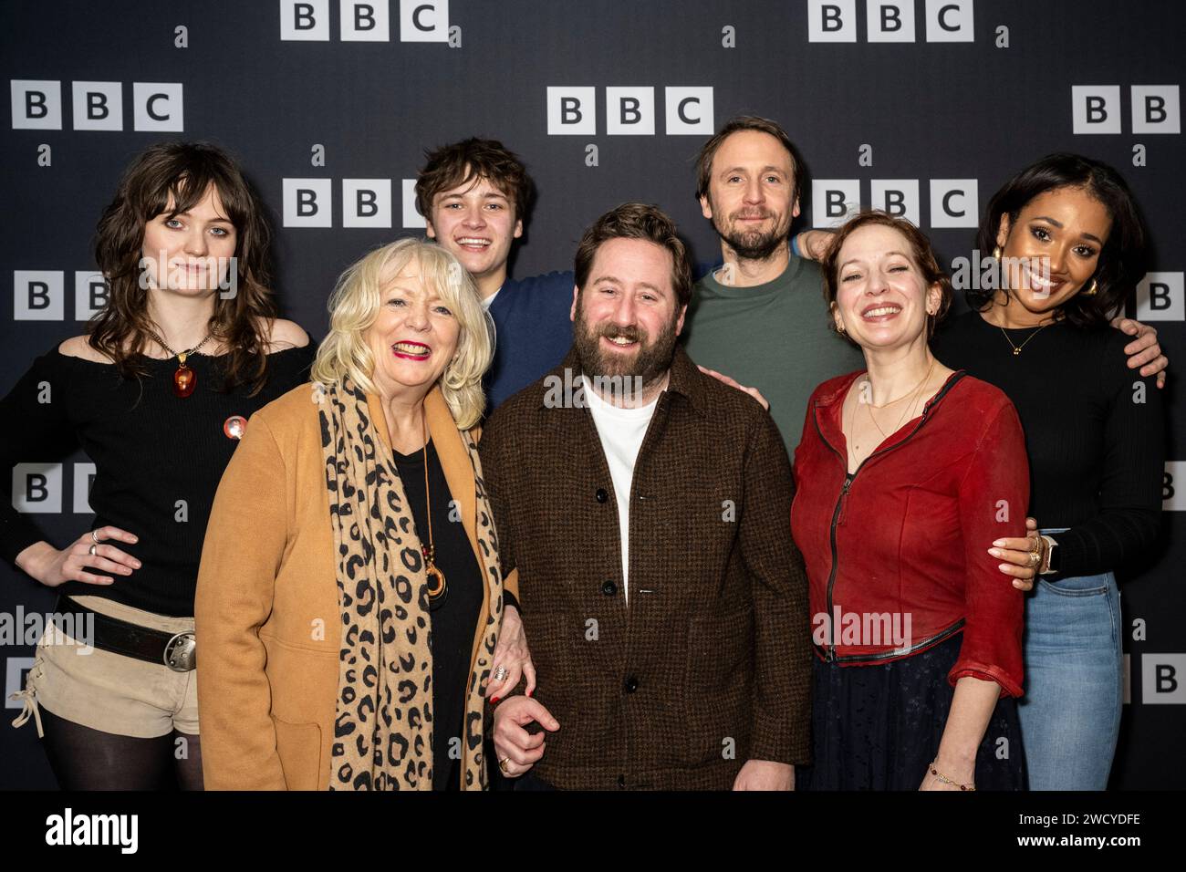London, UK. 17 January 2024. (L to R) Freya Parks, Alison Steadman ...