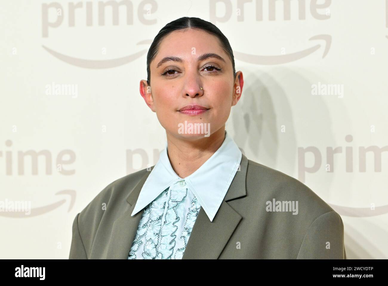 London, UK. 17 January 2024. Karena Evans attending the UK premiere of ...