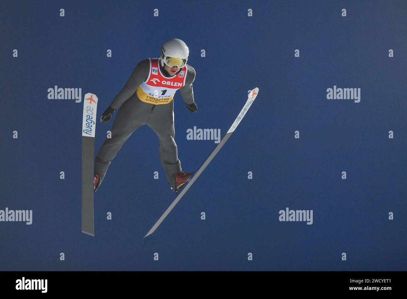 Szczyrk, Poland. 17th Jan, 2024. Danil Vassilyev during the Viessmann ...