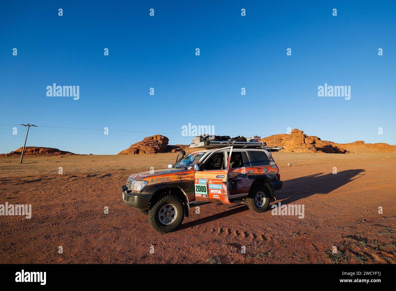 2000 DPPI Car during the Stage 10 of the Dakar 2024 on January 17, 2024 ...
