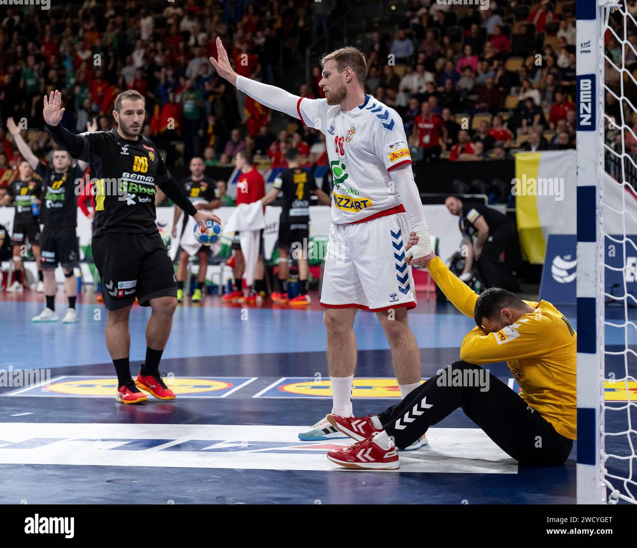 Muenchen, Deutschland. 16th Jan, 2024. Dragan Pechmalbec (Serbien ...