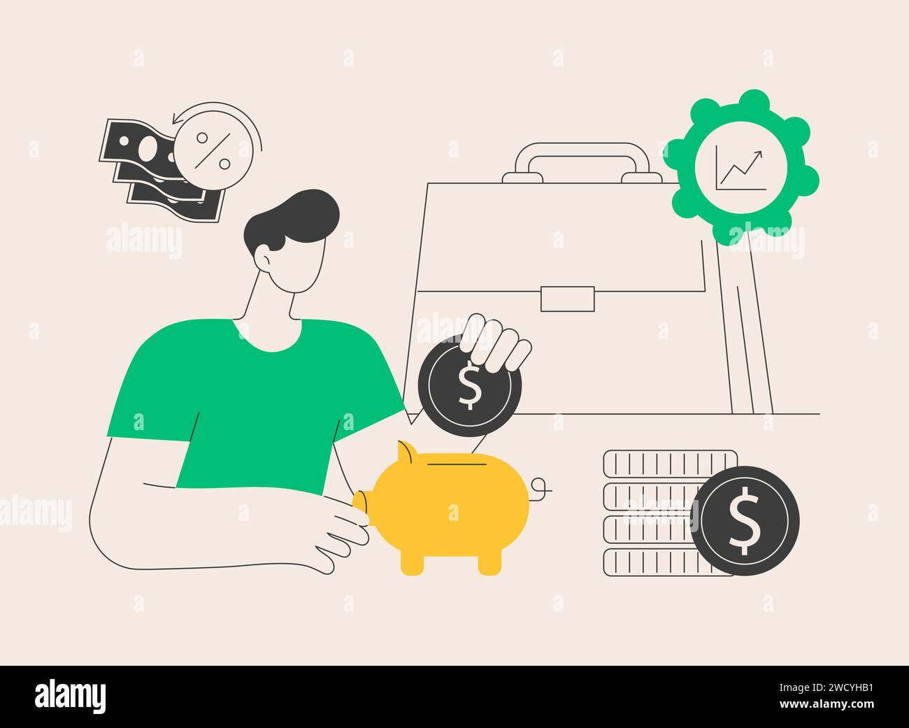 Investment abstract concept vector illustration Stock Vector Image ... Investment abstract concept vector illustration Stock Vector Image ...