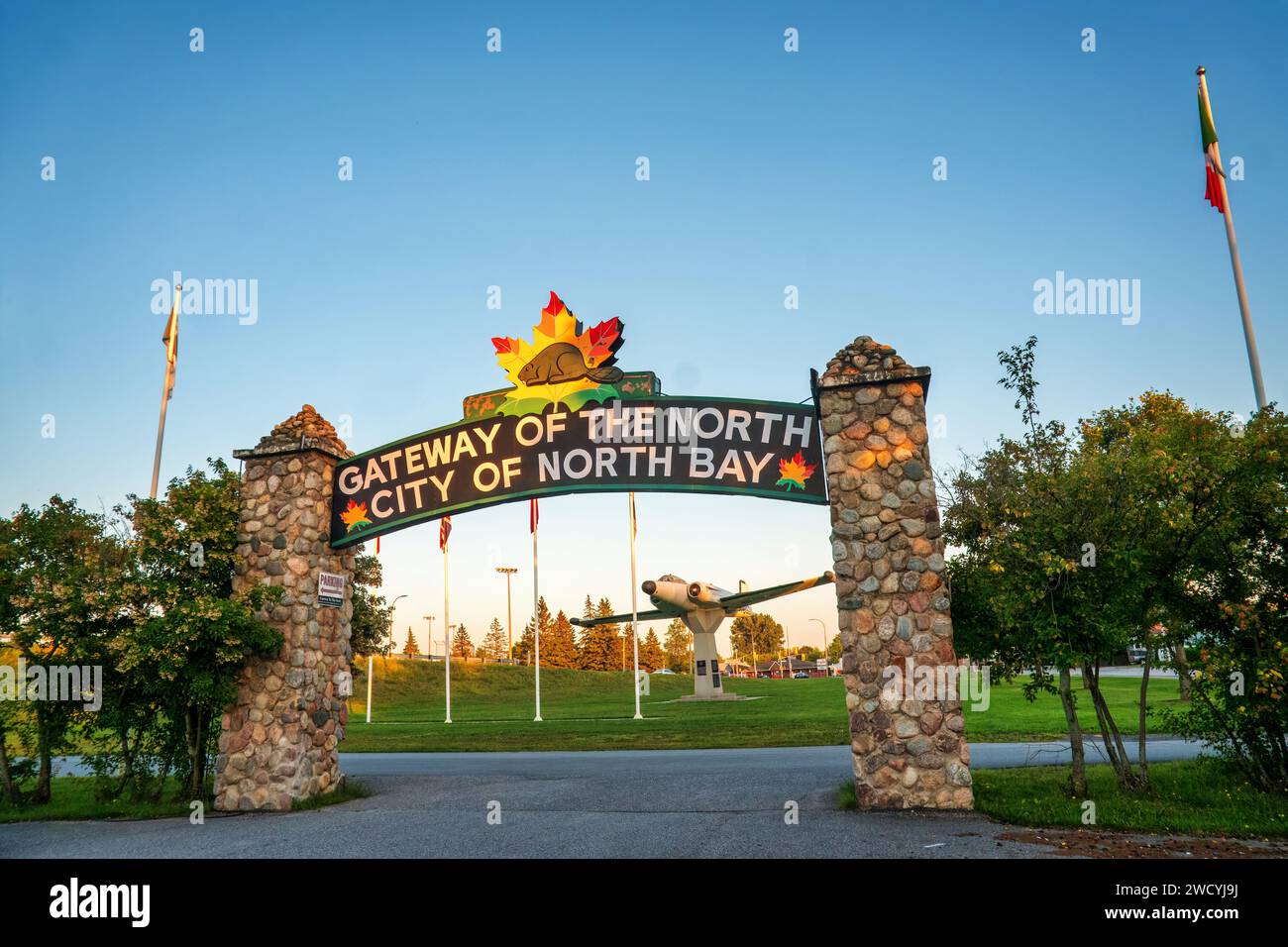 North Bay is considered as "Gateway to the North". This river stone ...