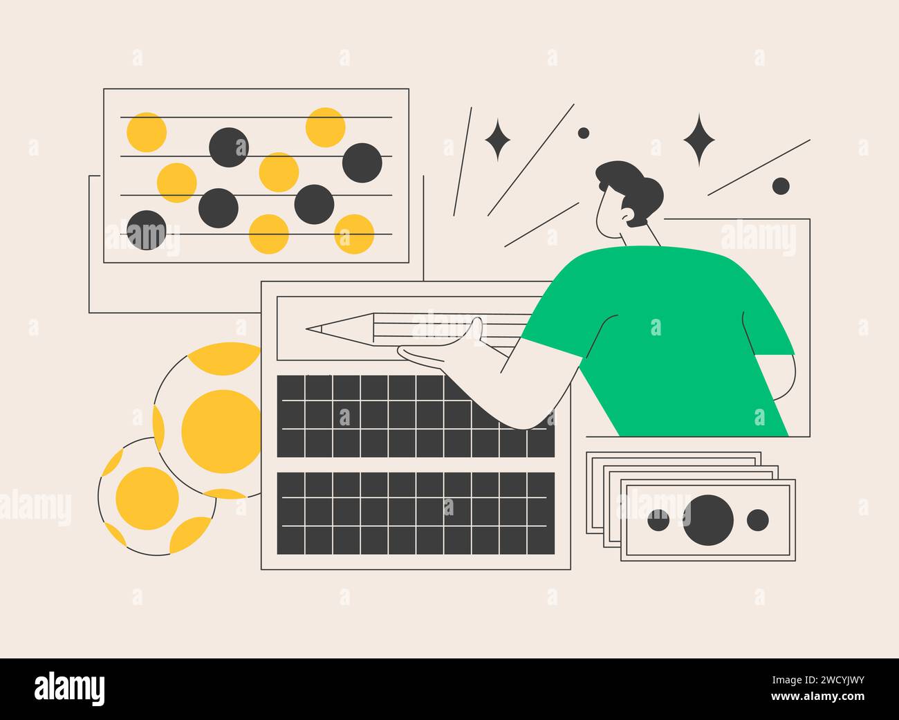 Tv results Stock Vector Images - Alamy