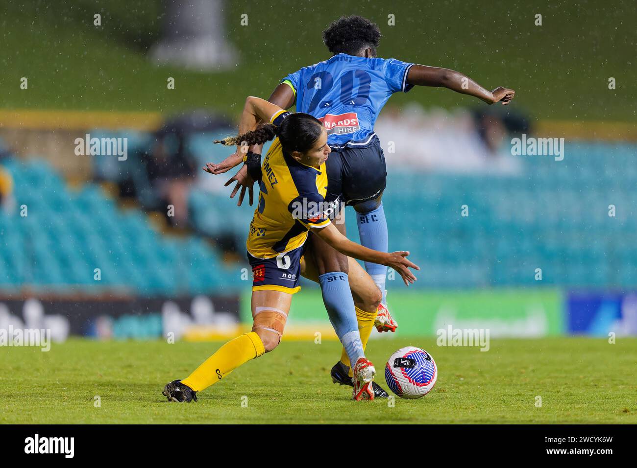 Sydney, Australia. 17th Jan, 2024. Isabel Gomez of the Mariners ...