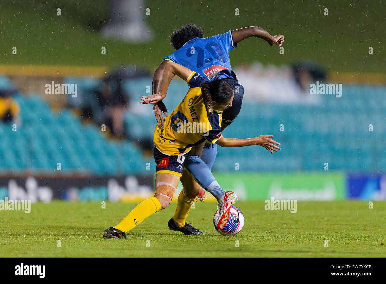 Sydney, Australia. 17th Jan, 2024. Isabel Gomez of the Mariners ...