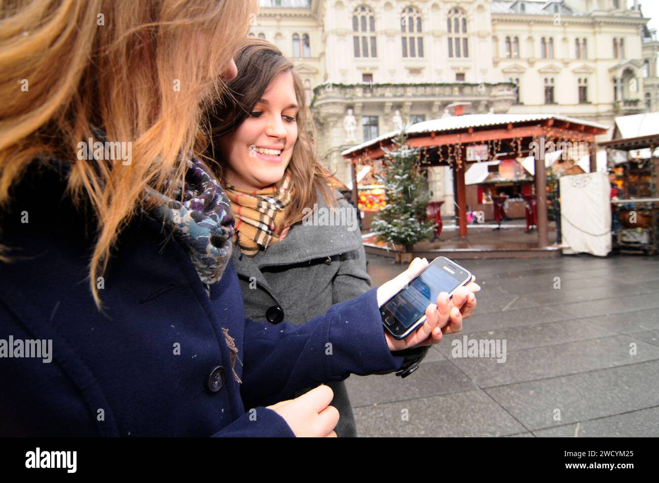 internet via wifi or wireless lan network connection on a smartphone ...