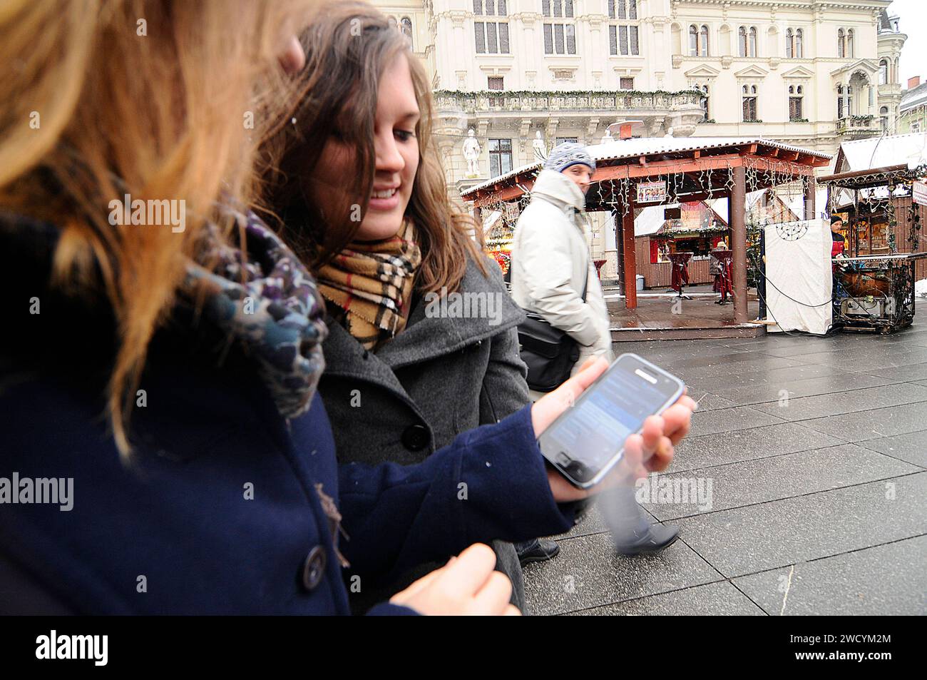 internet via wifi or wireless lan network connection on a smartphone ...