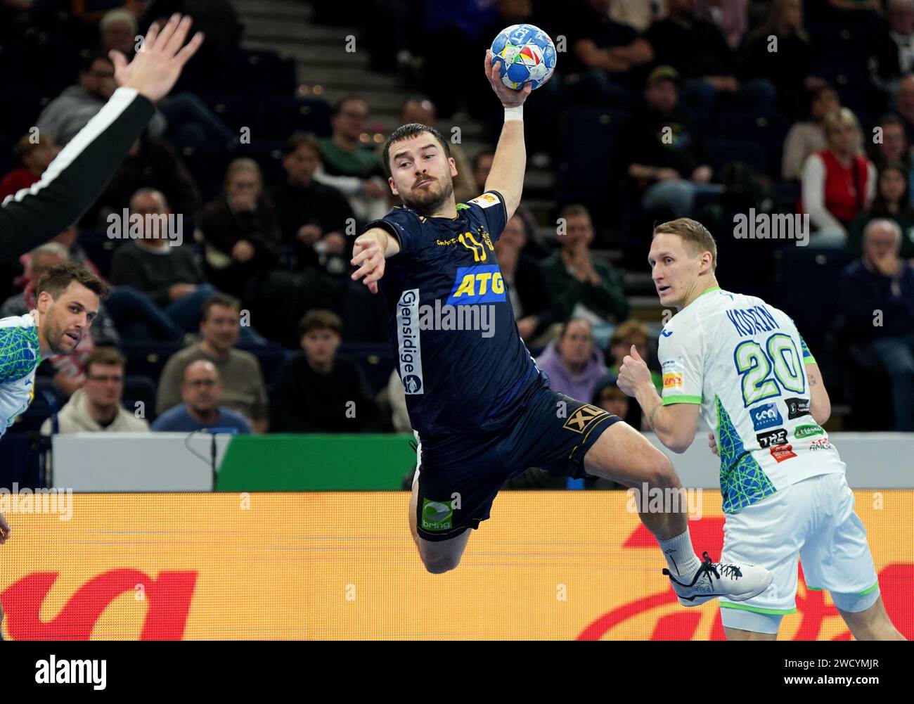 Hamburg, Germany. 17th Jan, 2024. Handball: European Championship ...