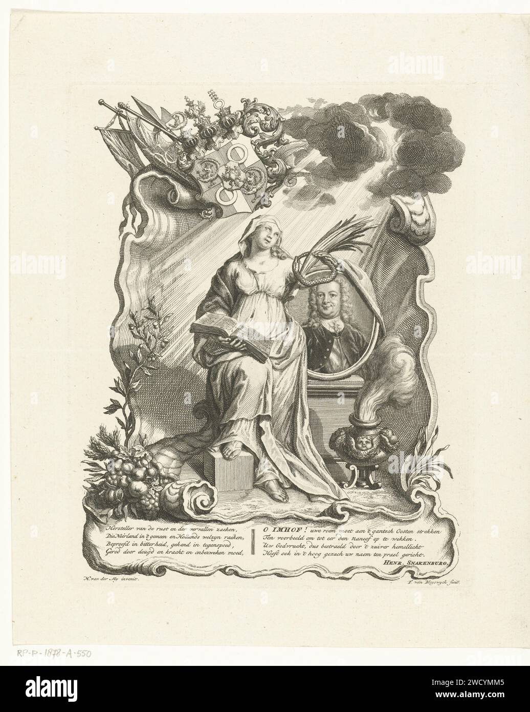 Allegory on Gustaaf Willem Baron van Imhoff Governor of the Dutch East ...