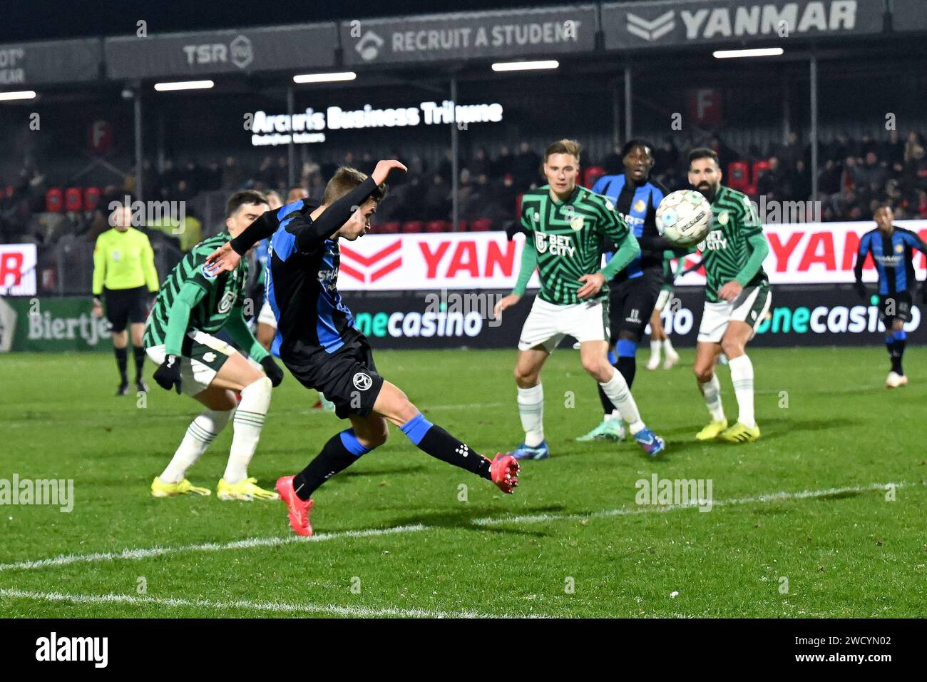 ALMERE - Kornelius Normann Hansen of Almere City FC during the TOTO ...