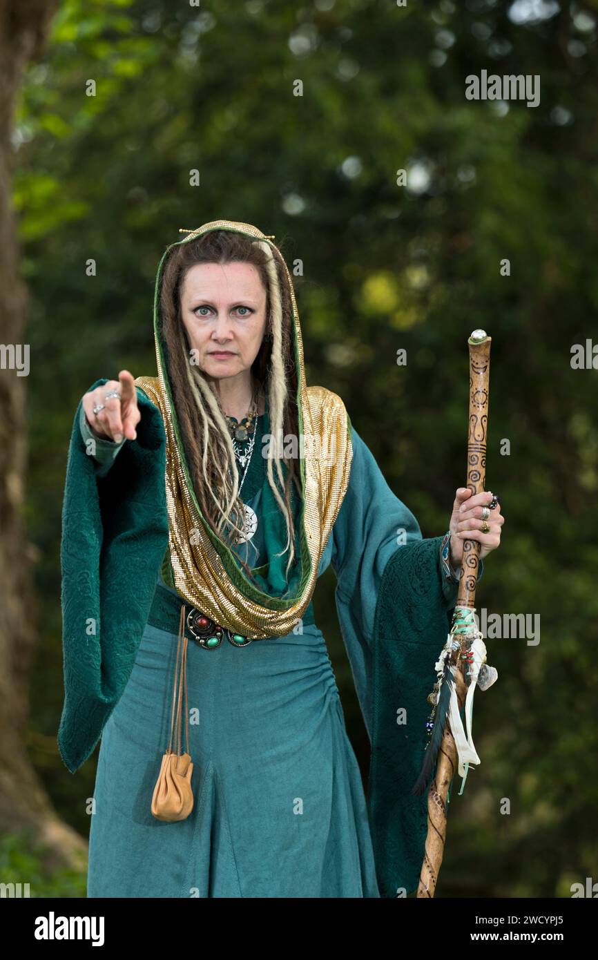 30th April 2023. Hedingham Castle, Suffolk, England. Interpretation of ...