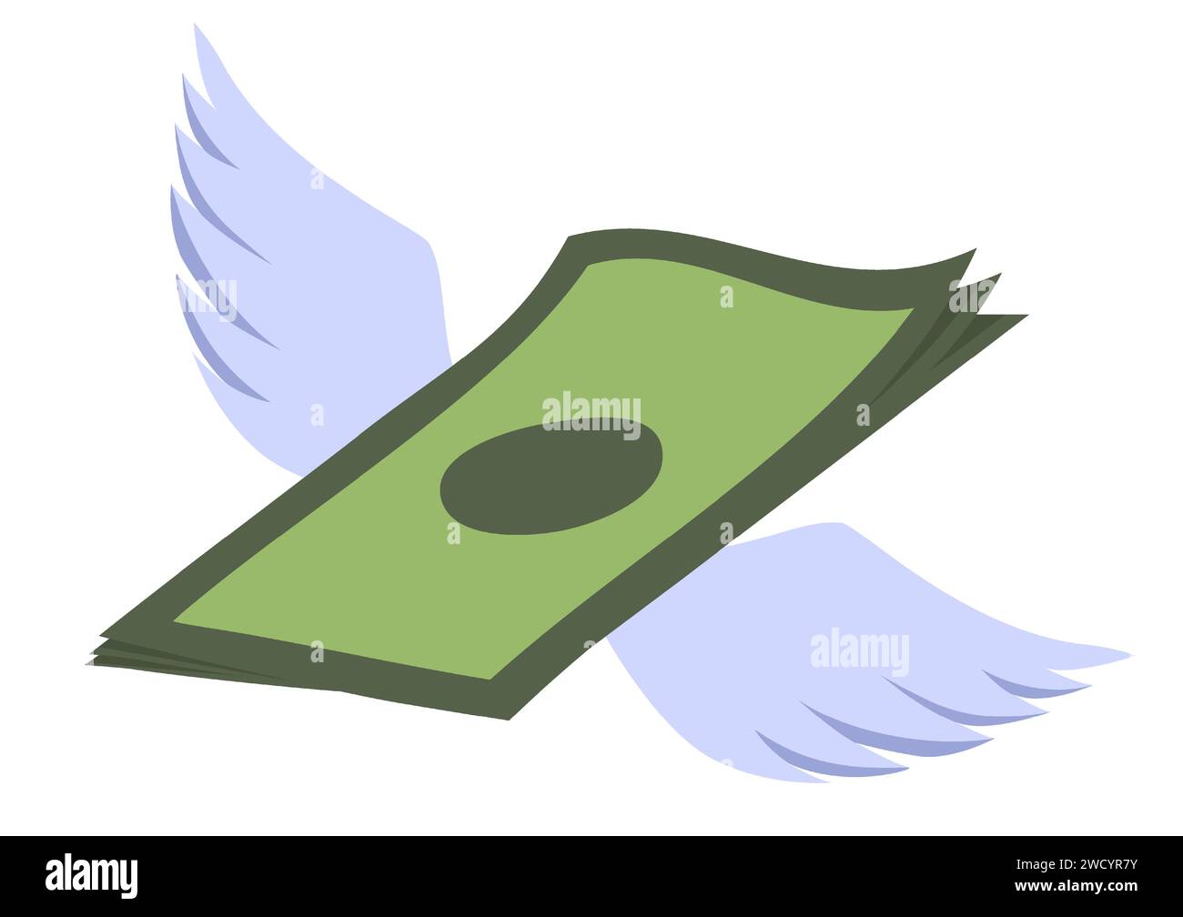 Money and wings hi-res stock photography and images - Alamy