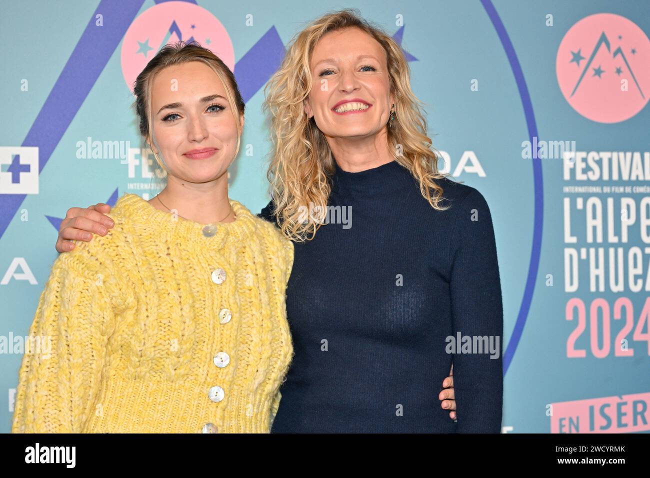 Chloe Jouannet, Alexandra Lamy attending the screening of the movie ...