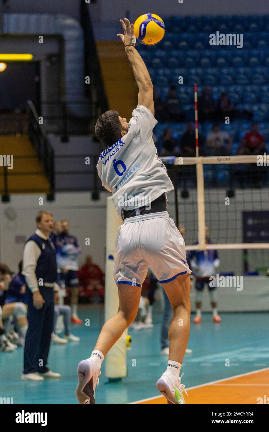 Monza, Italy. 17th Jan, 2024. Kostadin Kozelov (Levski Sofia) at ...