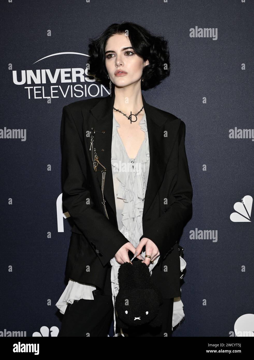 Ainsley Seiger attends the "Law & Order: SVU" 25th anniversary ...