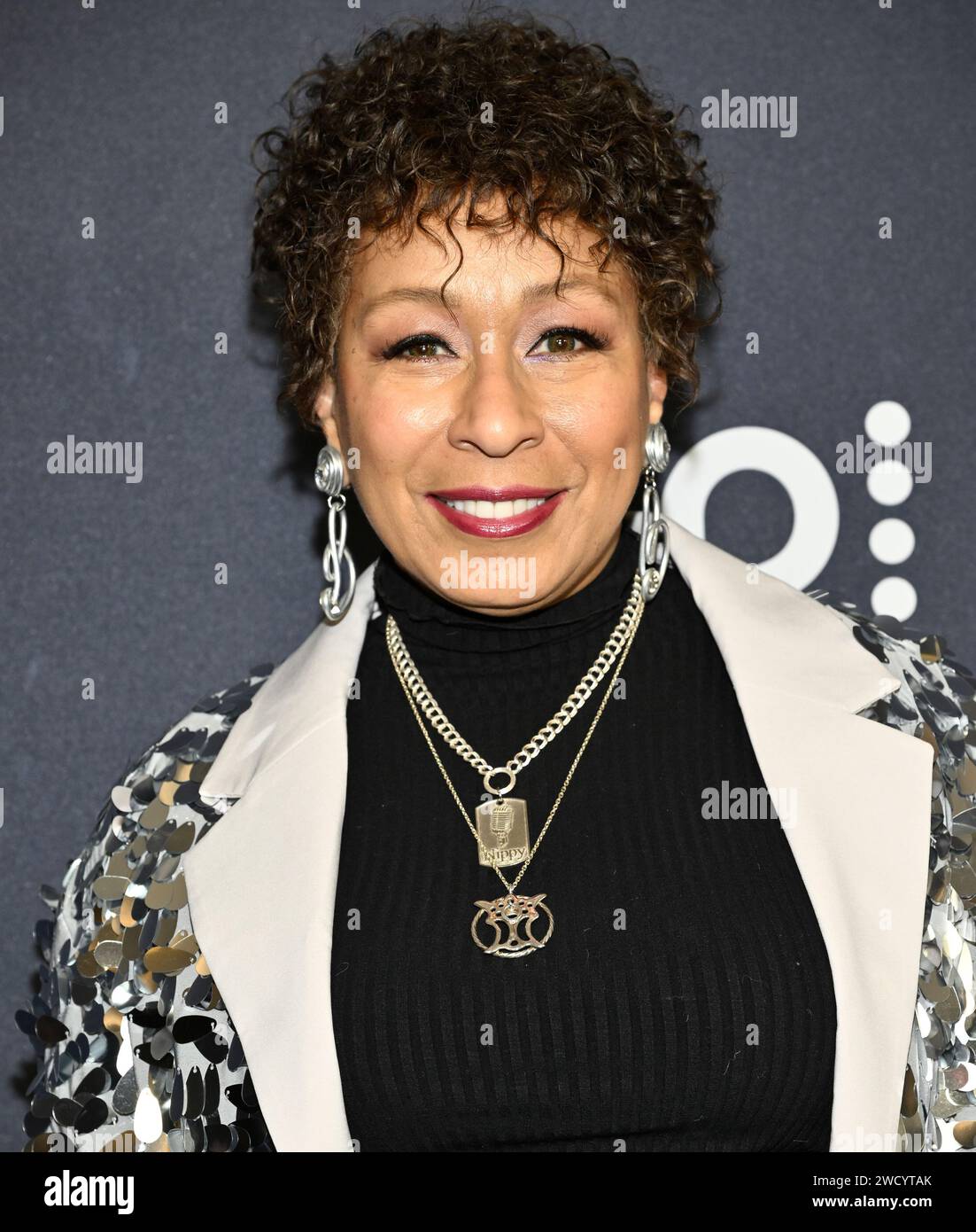 Tamara Tunie attends the "Law & Order: SVU" 25th anniversary ...