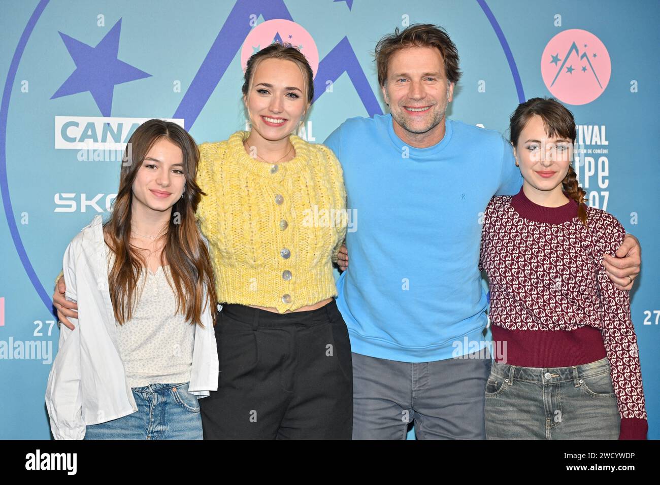Ysee Jouannet, Chloe Jouannet, Thomas Jouannet, Mado Jouannet attending ...