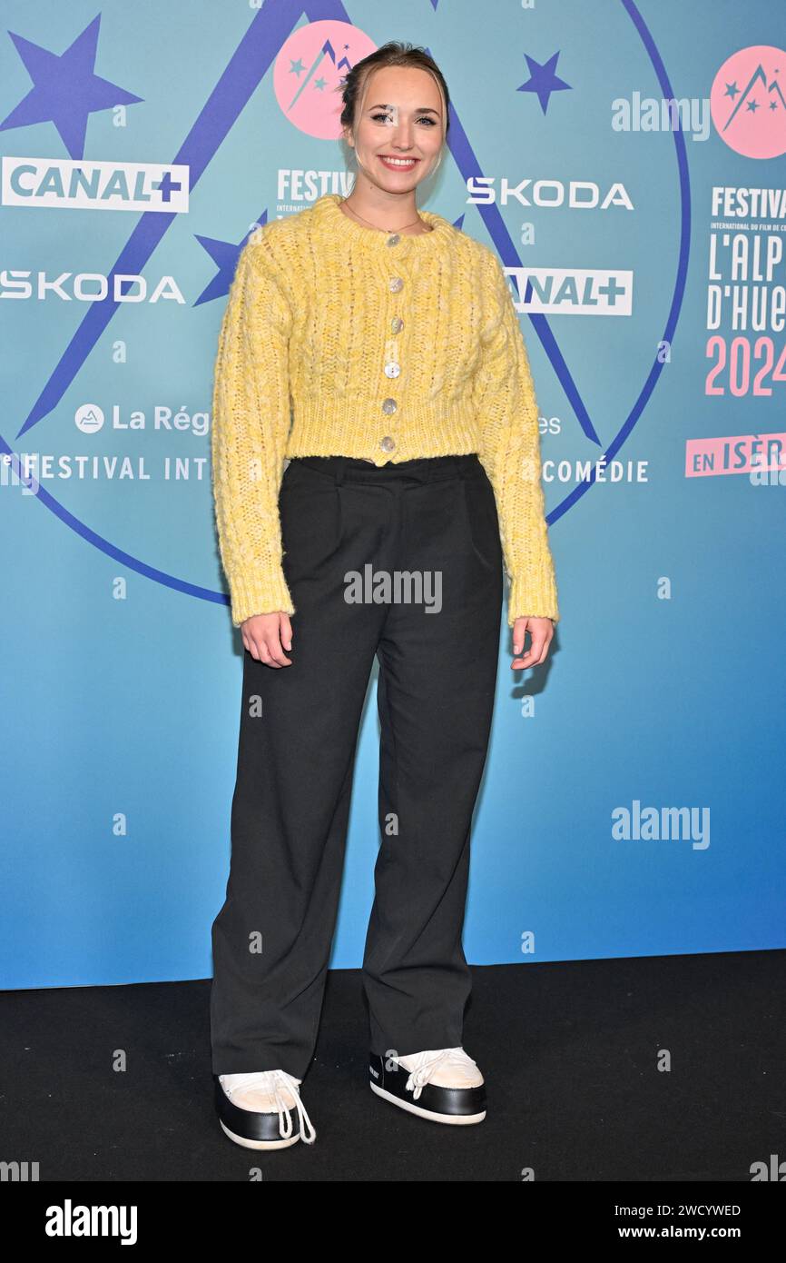 Chloe Jouannet attending the screening of the movie Heureux Gagnants ...