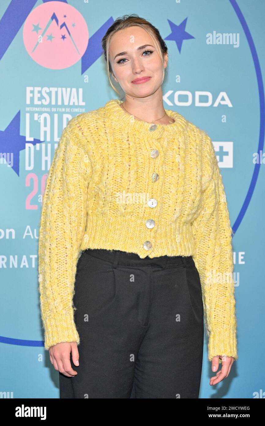 Chloe Jouannet attending the screening of the movie Heureux Gagnants ...