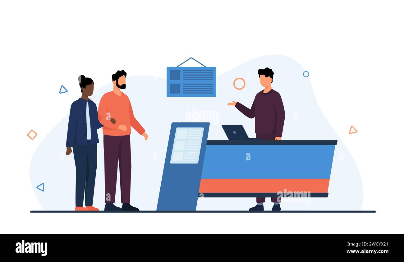 Exhibition booth Stock Vector Images - Alamy