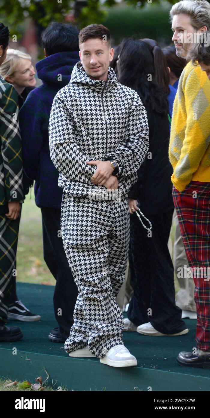 Photo Must Be Credited ©Alpha Press 078237 18/09/2023 Barry Keoghan LFW ...