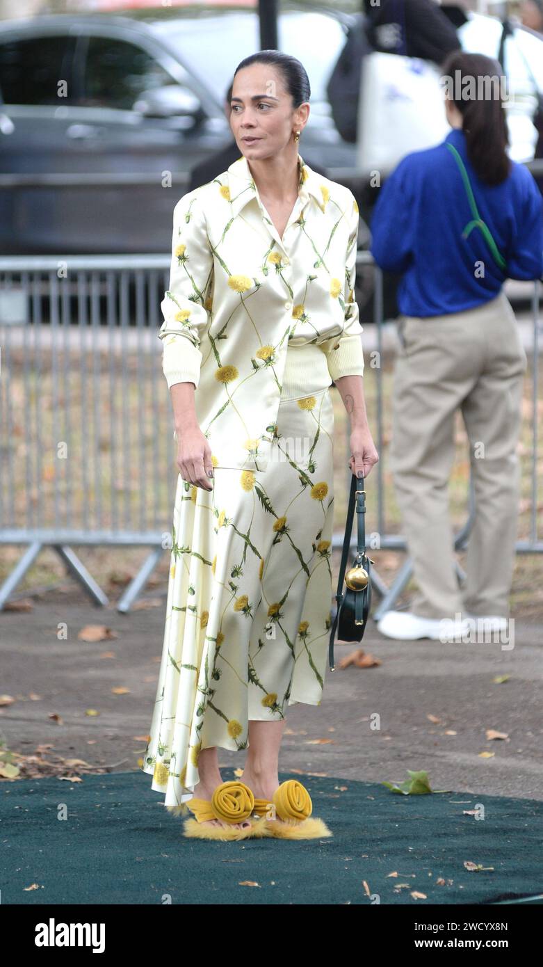 Photo Must Be Credited ©Alpha Press 078237 18/09/2023 Alice Braga LFW ...