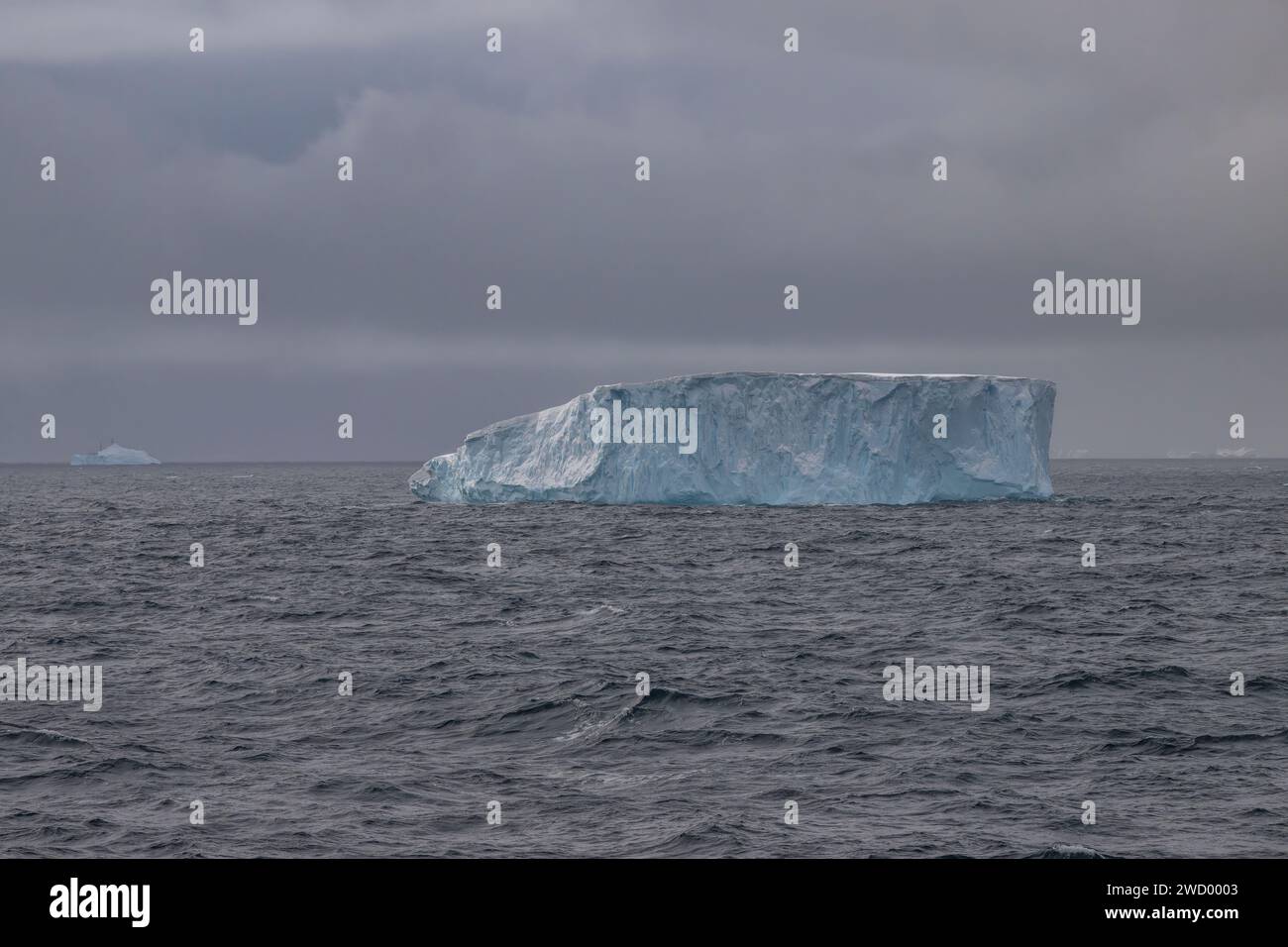 Icebergs Brialmont Cove, Antarctica, Antarctic peninsula, numerous ...