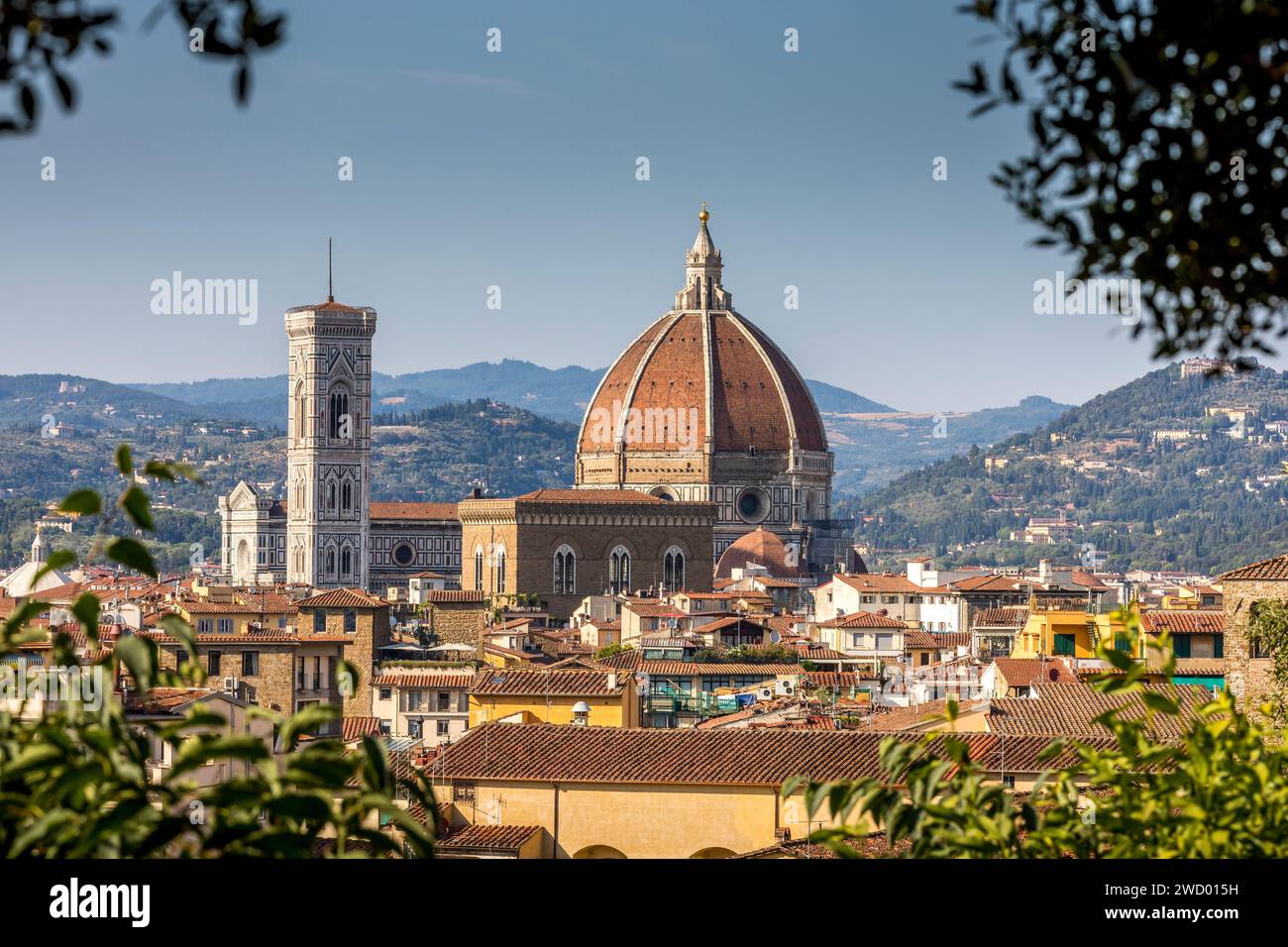 Florence, Italy - July 16, 2023: Duomo, Santa Maria del Fiore cathedral ...