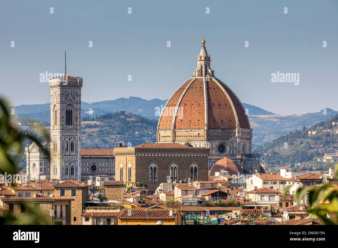 Florence, Italy - July 16, 2023: Duomo, Santa Maria del Fiore cathedral ...