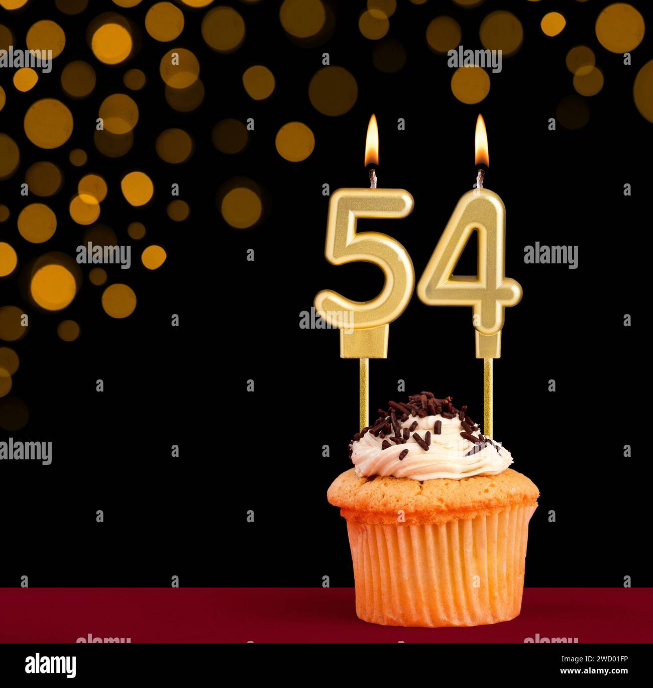 54 birthday cake hi-res stock photography and images - Alamy