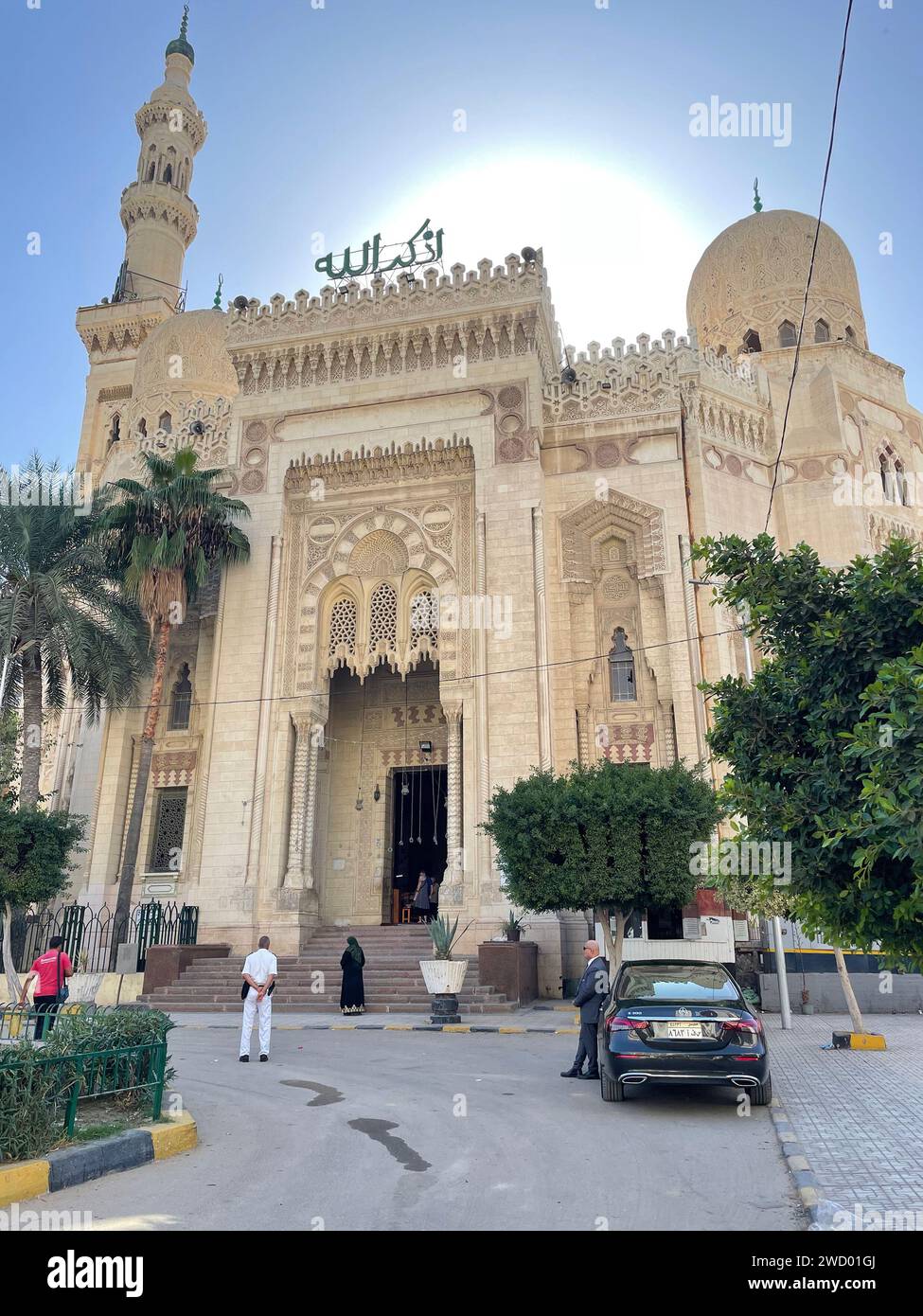 ABU al-ABBAS MOSQUE, Alexandria, Egypt. Photo: Tony Gale Stock Photo ...