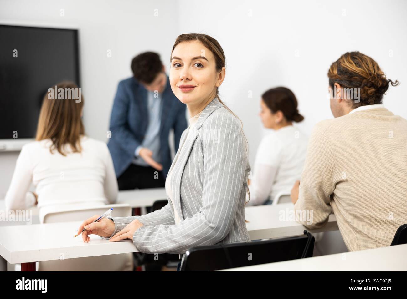 University lecture hall law school hi-res stock photography and images ...