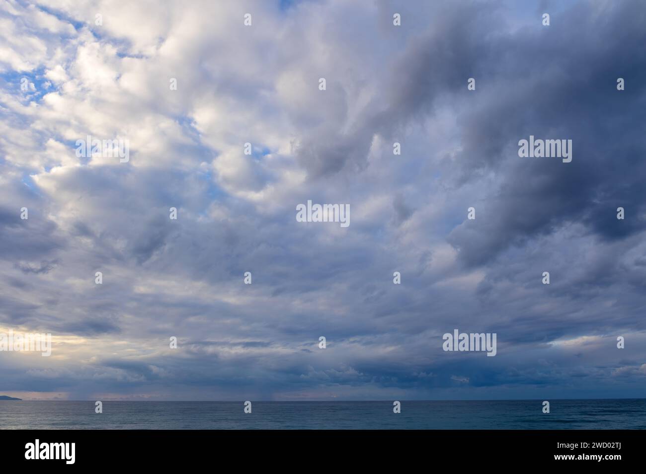 Timelapse cumulus clouds in blue hi-res stock photography and images ...